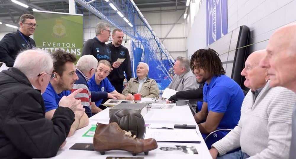 Everton in the Community - Funding Boost For EitC's Aged Veterans ...